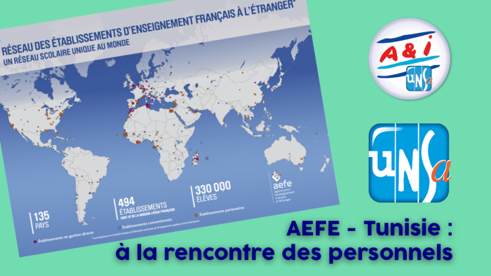 A&I UNSA | AEFE – Tunisie : à la rencontre des personnels