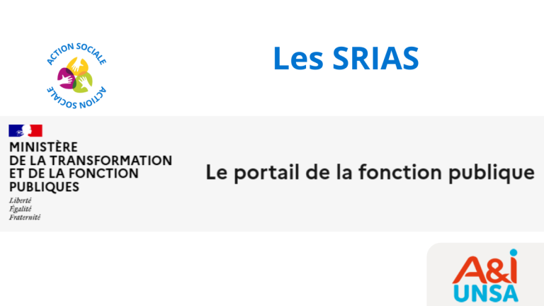A&I UNSA | Les SRIAS
